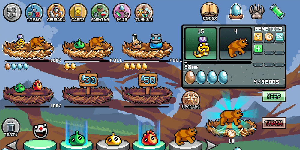 Idle Skilling（技能放置）Steam英文放置-Git游戏-gityx.com-文字放置摸鱼挂机游戏大全