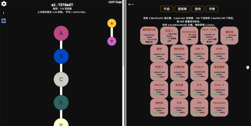 转生链（The Prestige Chain）-Git游戏-gityx.com-文字放置摸鱼挂机游戏大全