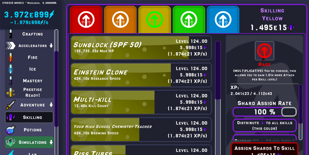 Idle Research，Steam放置-Git游戏-gityx.com-文字放置摸鱼挂机游戏大全