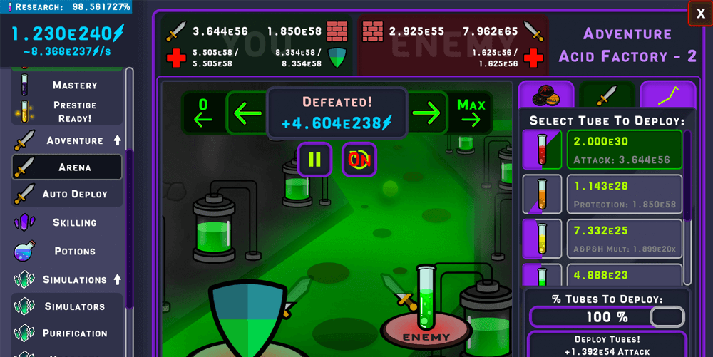 Idle Research，Steam放置-Git游戏-gityx.com-文字放置摸鱼挂机游戏大全