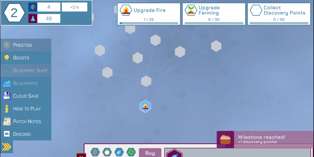 科技树放置（Idle Tech Tree）-Git游戏-gityx.com-文字放置摸鱼挂机游戏大全